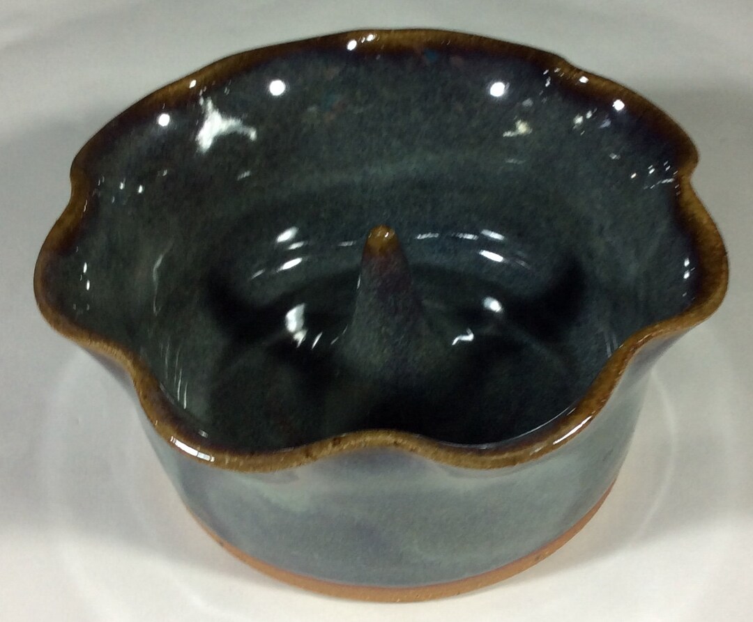 Pottery Apple Baker, Hand Thrown, Signed Sandra O'quinn, Like New - Etsy