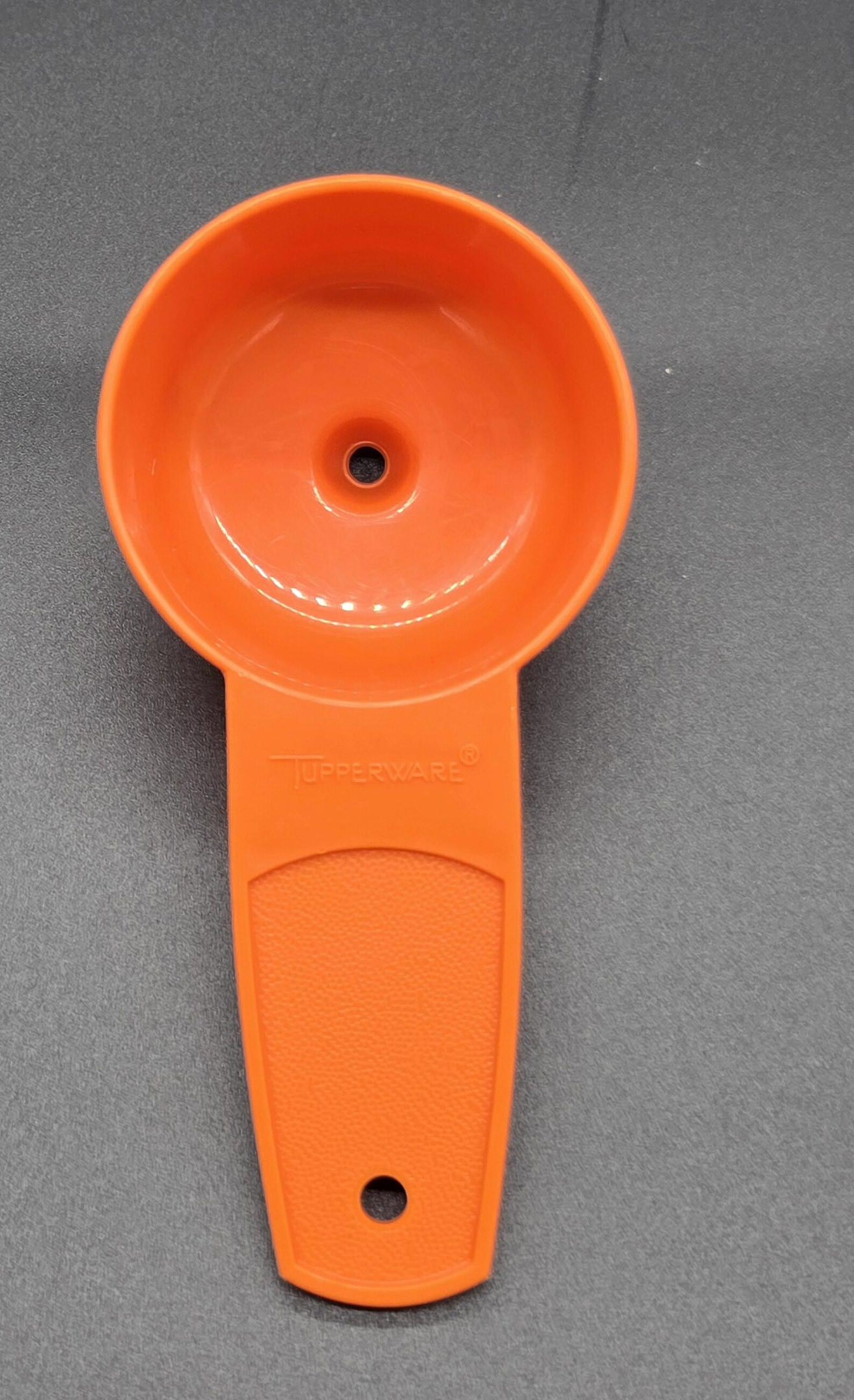 Vintage Tupperware Bright Orange Funnel, 877-7, Harvest, Mini, Gadget ...