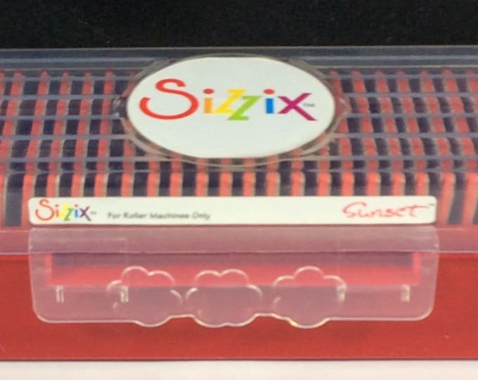 Sizzix Sunset Alphabet and Numbers Die Set, Upper Case, Lower Case ...