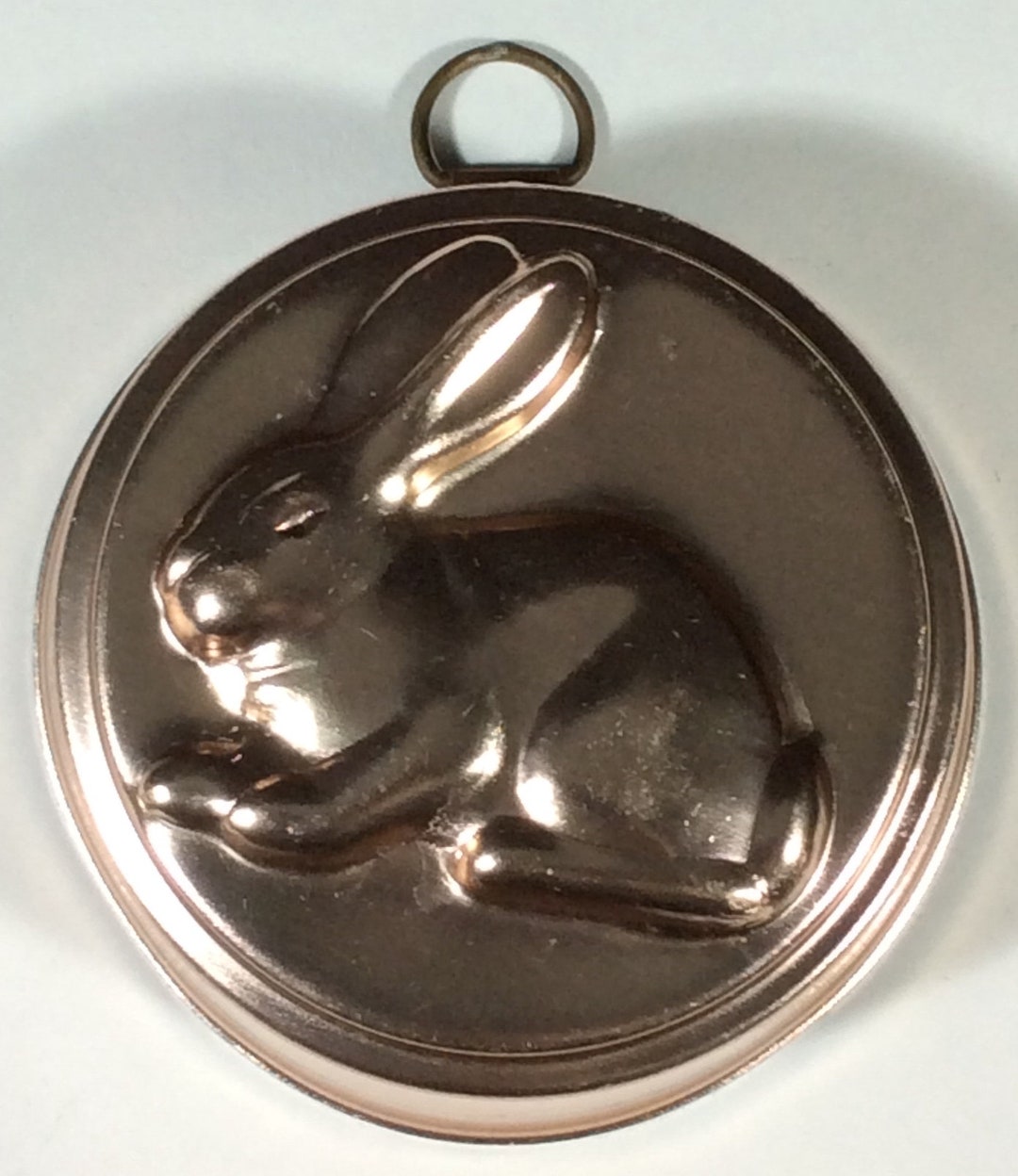 Rabbit Round Aluminum Mini Mold, Jello, Ice, Chocolate, Pate, Candles ...