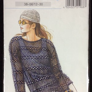 Neue Mode Women's Long Sleeve Top Pattern G 21968 Size 12 -30 ...