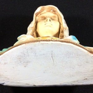 The Most Sacred Heart of Mary, Bust, Plaster, Contemplative, Devotional ...