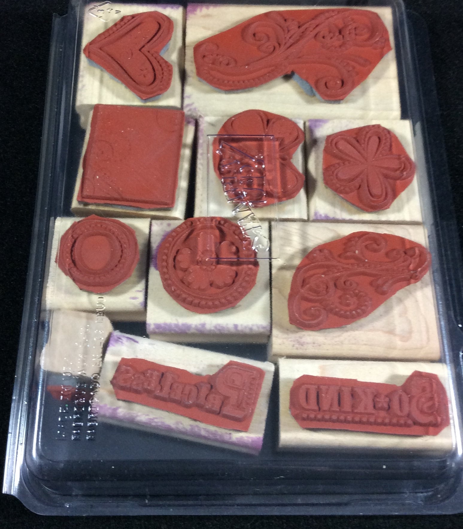 Priceless Wood Mounted Rubber Stamp Set From Stampin Up, so Kind ...