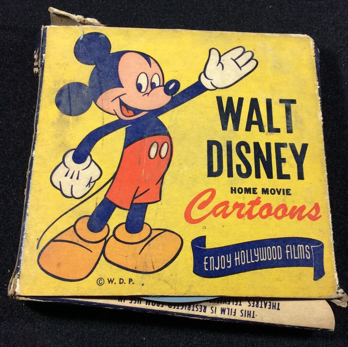 Walt Disney Home Movie Cartoons Expressman Mickey Mickey - Etsy