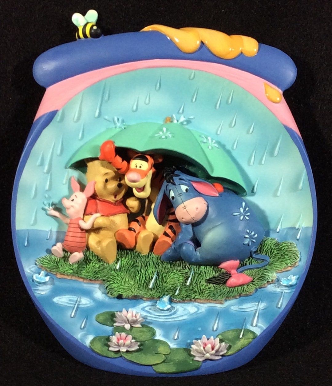 It's Just A Small Piece of Weather Winnie the Pooh 3 D Collector Plate ...