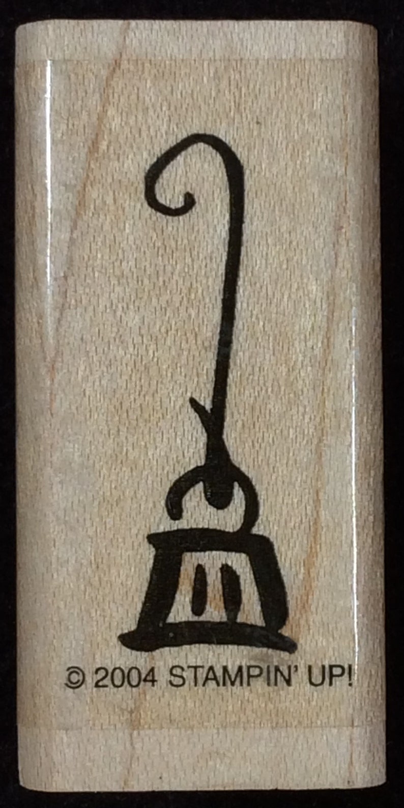 Ornament Hook Wood Mounted Rubber Stamp From Stampin Up Smile | Etsy