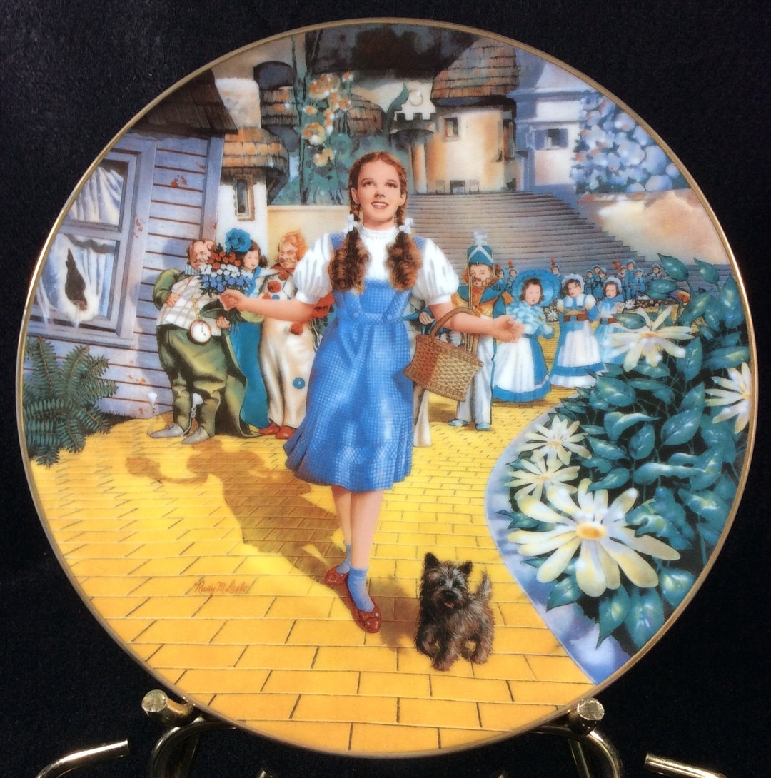 Follow the Yellow Brick Road by Rudy Laslo, First Plate in the Wizard ...