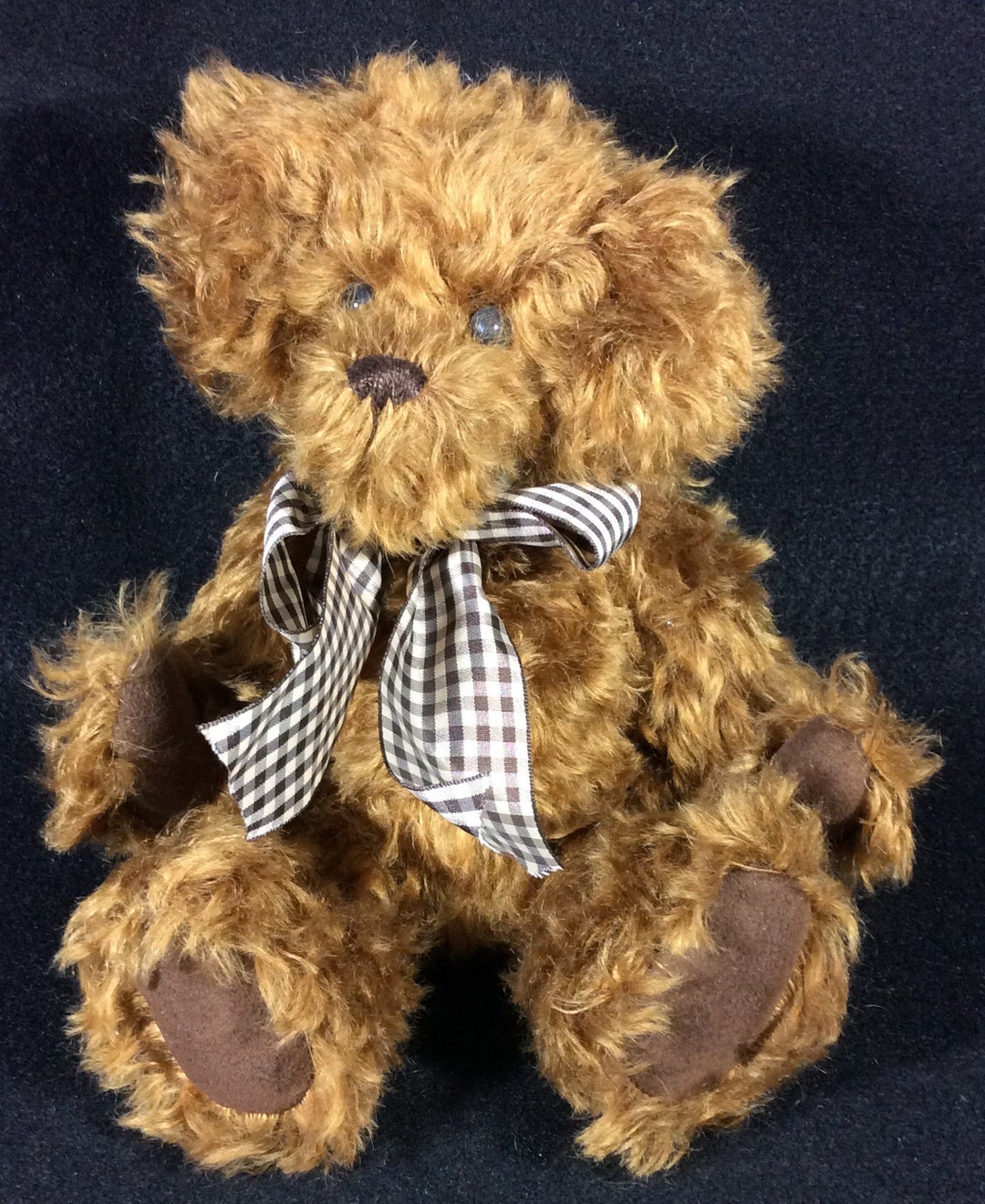 Woody Artisian Bear From Ro Bears, Connie Roark, 6/95, Mohair, Jointed ...