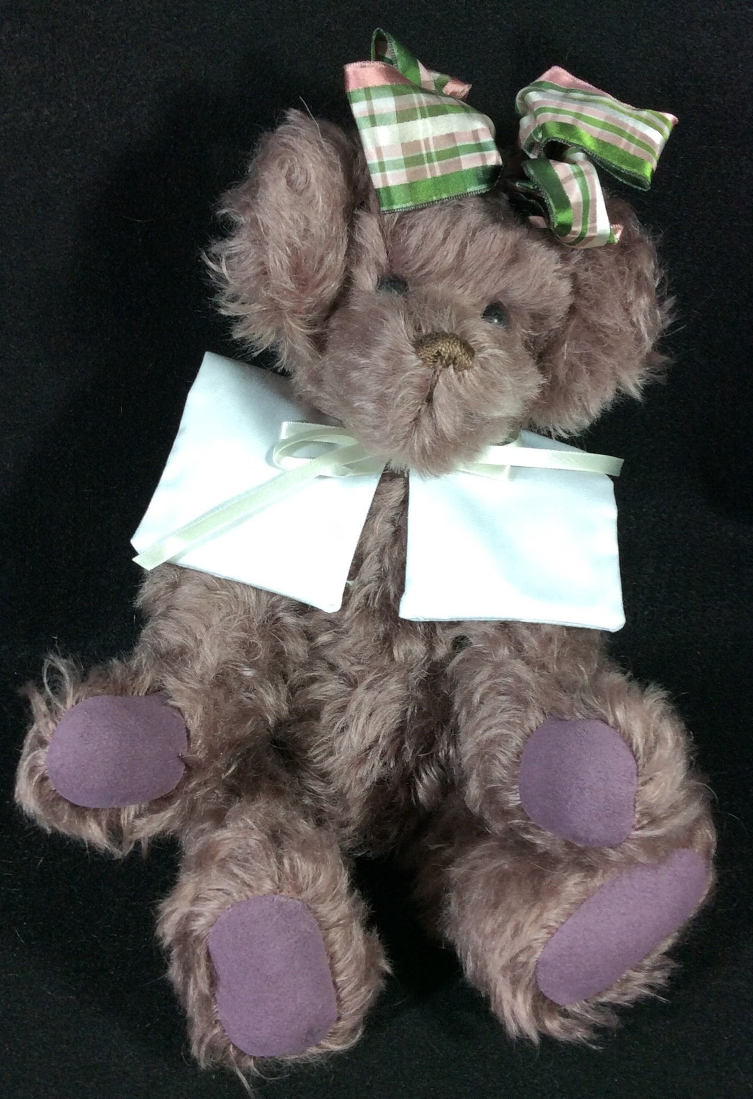 Darby Artisian Bear From Ro Bears, Connie Roark, 23/75, Mohair, Jointed ...