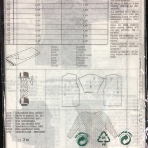 Neue Mode Women's Long Sleeve Top Pattern G 21968 Size 12 -30 ...