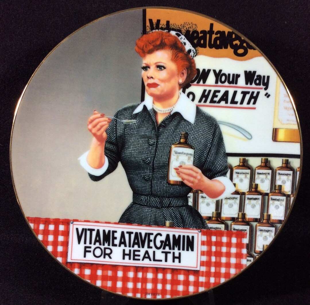 It's Just Like Candy From Jim Kritz From the Official I Love Lucy Plate ...