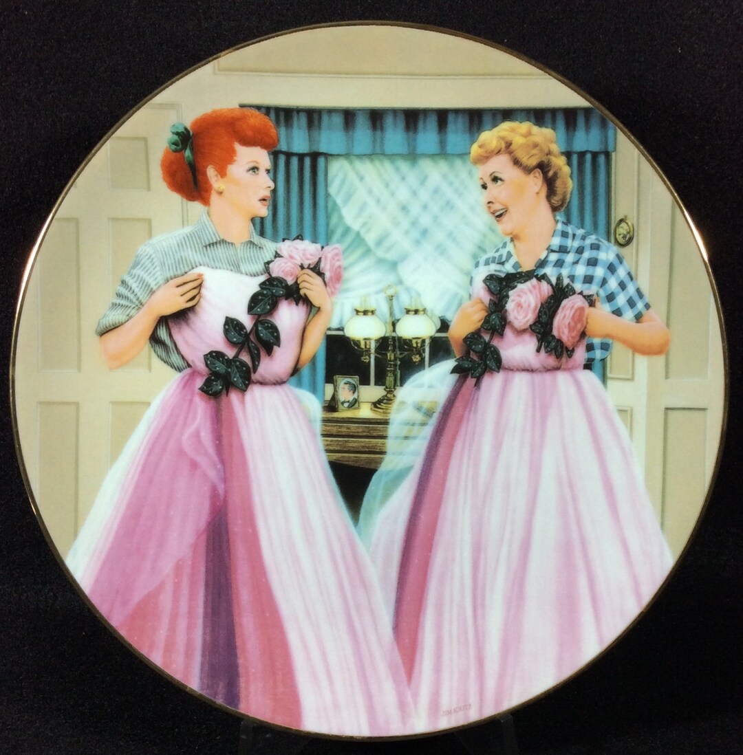 Two of A Kind From Jim Kritz From the Official I Love Lucy Plate ...