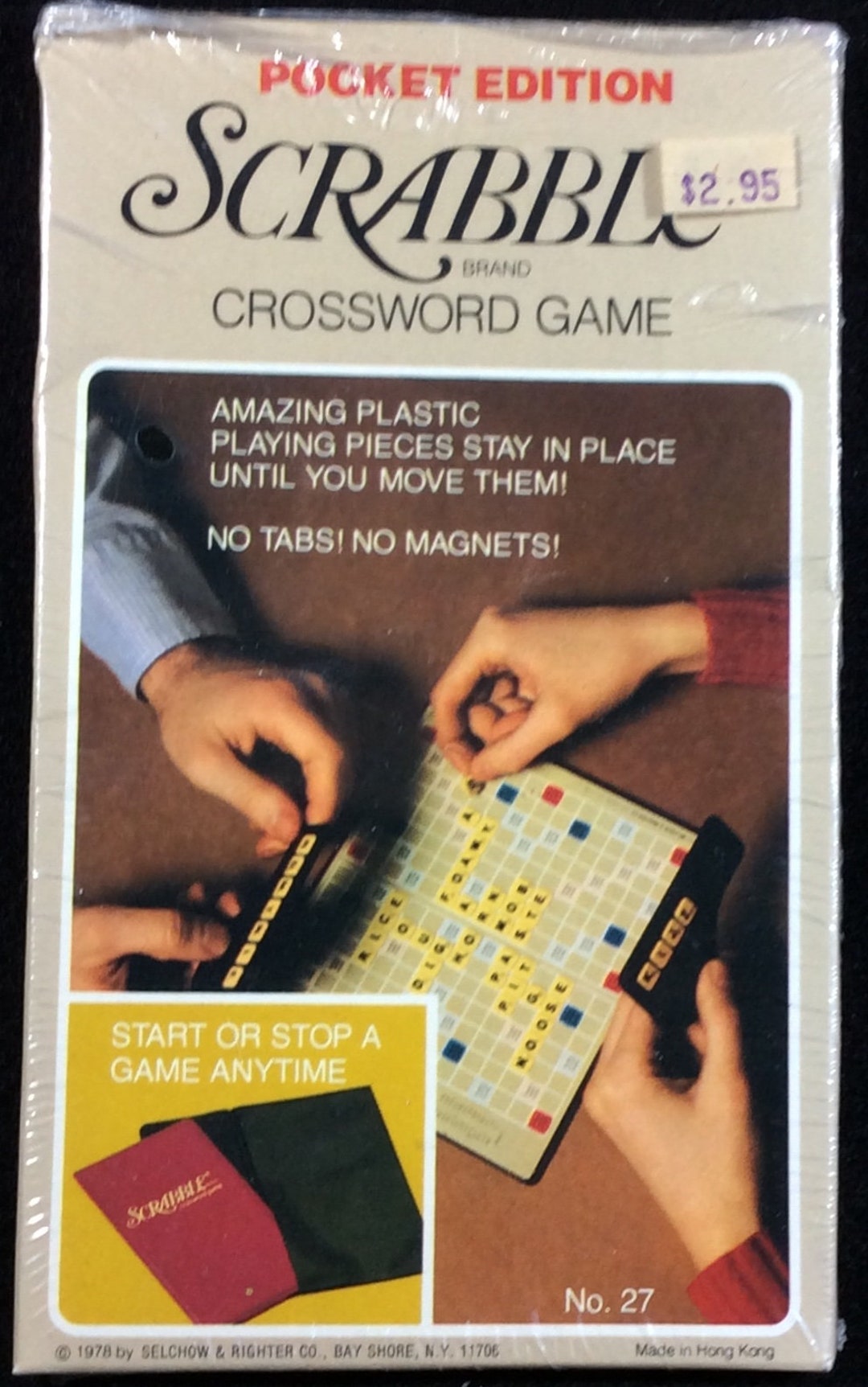 New Old Stock Scrabble Pocket Edition, Travel, NOS, Never Been Opened ...