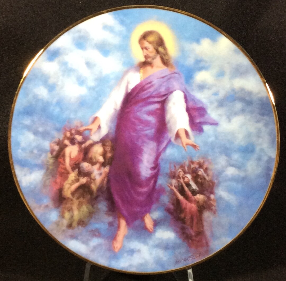 The Ascension Collector Plate, the Glory of Christ Collection, 1992 ...