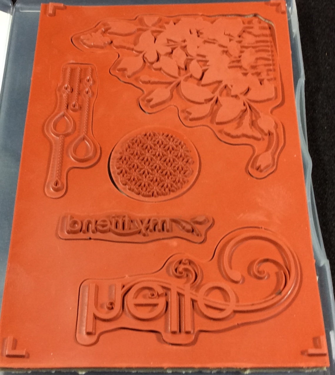 My Friend Cling Mount Rubber Stamp Set From Stampin Up, Hello, My ...