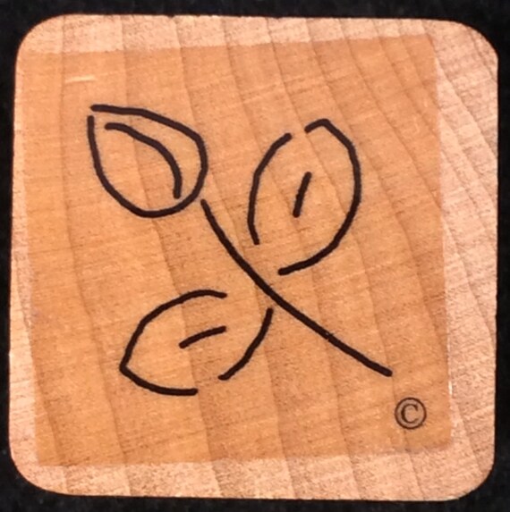 Single Rose Wood Mounted Rubber Stamp From Close to My Heart - Etsy