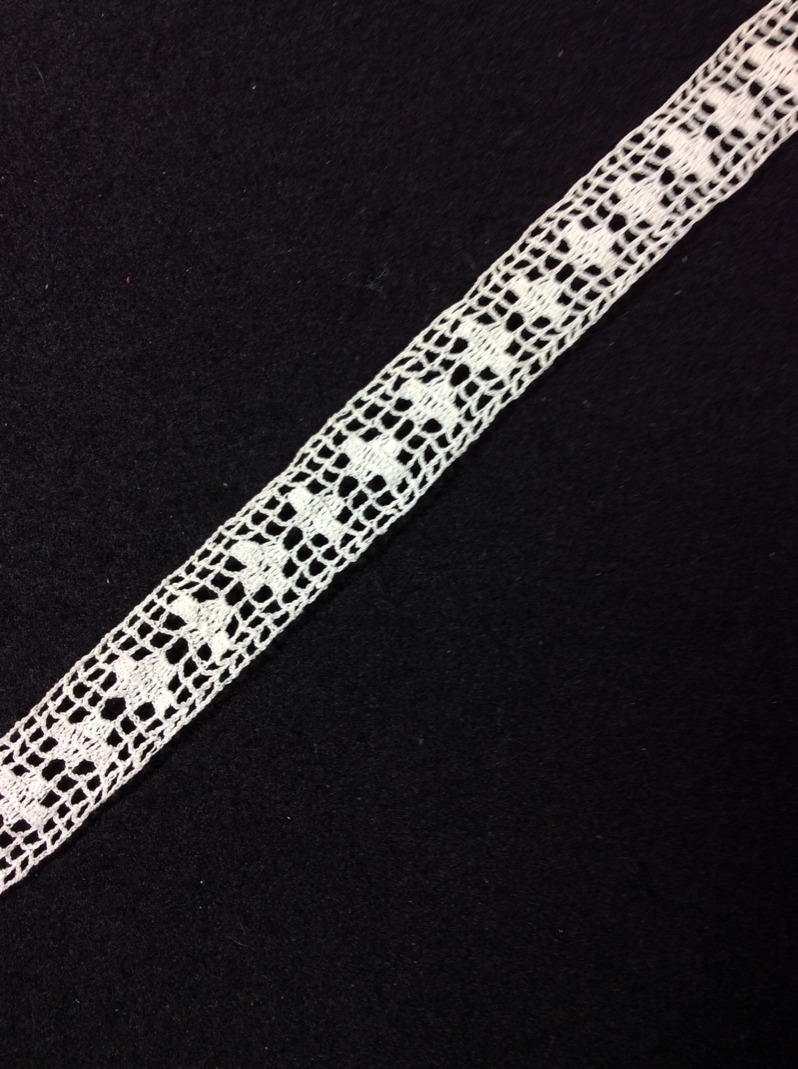 Cream Cotton Lace 1" Wide, by the Yard, Trims, Trim, Wedding, Garments ...