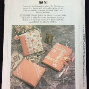 Simplicity Crafts Book Cover and Albums Pattern 9691, Marjorie Puckett ...