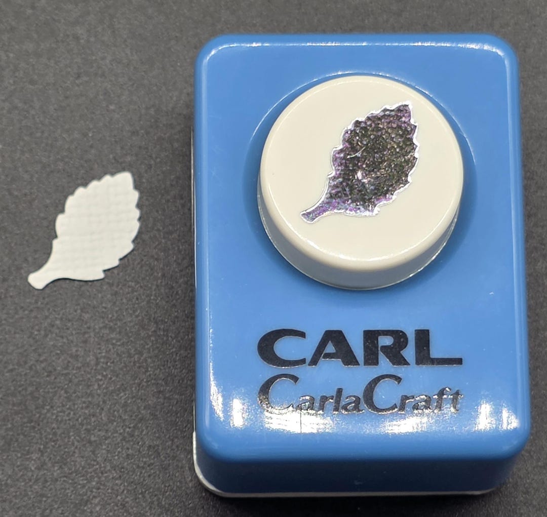 Small Leaf From Carla Craft, Paper Punch, Die Cut, Handheld, See All ...