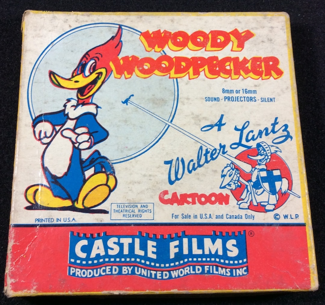 Woody Woodpecker A Walter Lantz Cartoon, 491 Coo Coo Bird, Castle Films ...