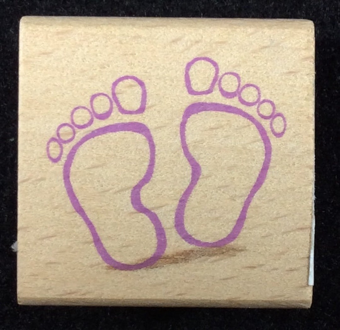 Feet Wood Mounted Rubber Stamp From Greenbier, Cartoon, Foot, Adult ...