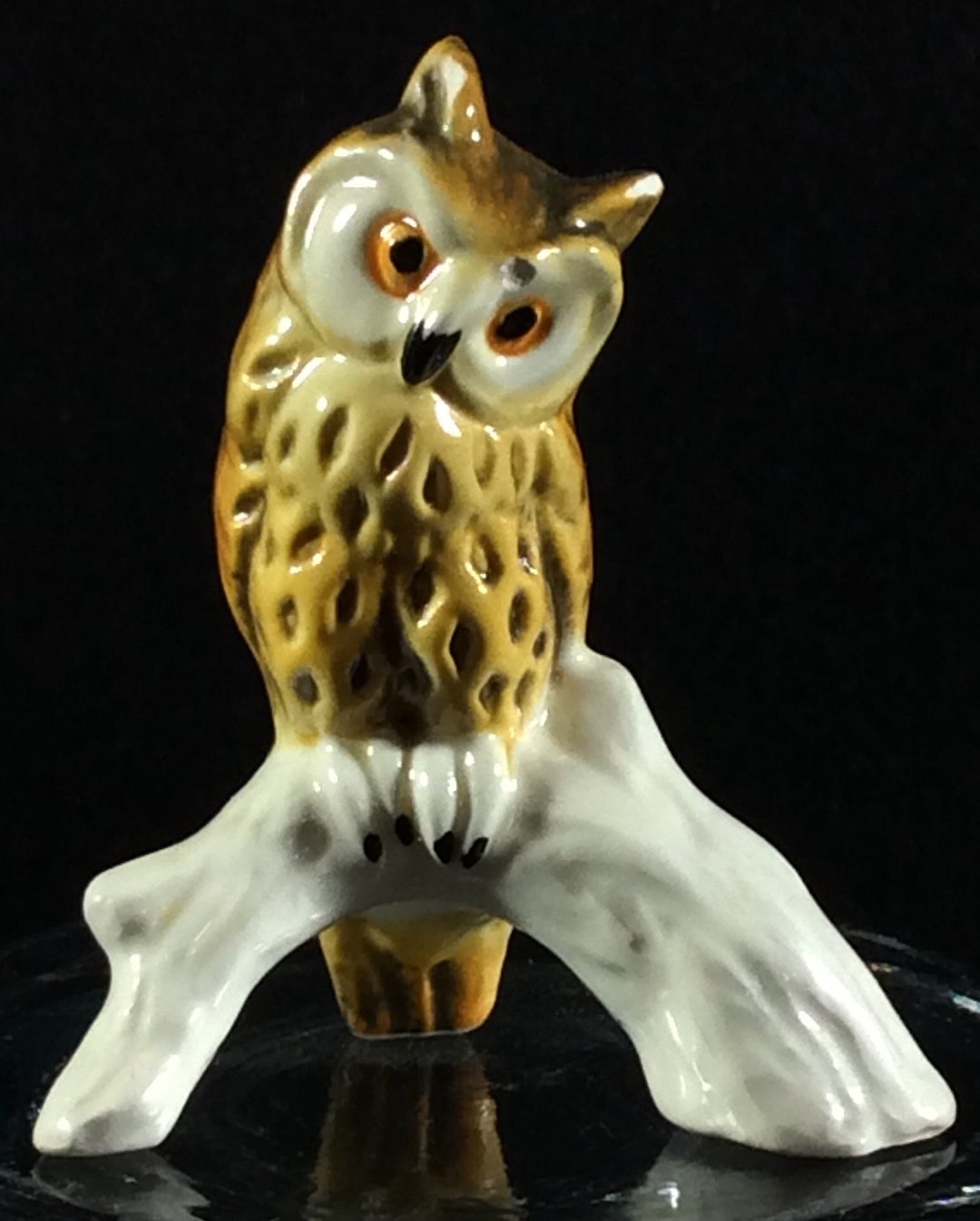 Tiny Goebel Owl on Branch Figurine, West Germany, German, Bird, Fowl - Etsy