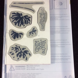 Too Kind Cling Mount Rubber Stamp Set From Stampin Up, Sending Good ...