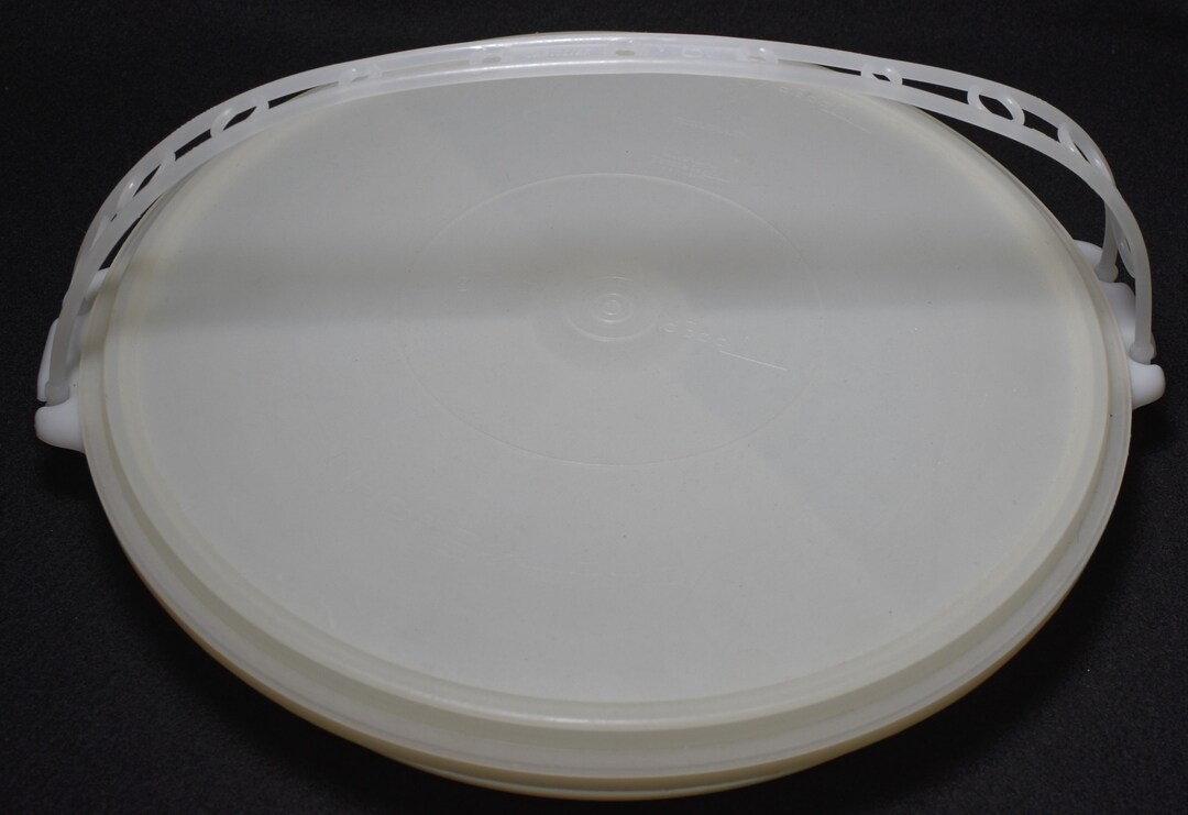 Tupperware Sheer White Party Susan Cariolier 405 Fruit Vegetable 6 ...