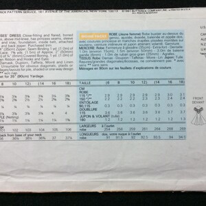 Butterick Misses' Dress Pattern 5841 Size 6, 8, 10, 12 Jessica Howard ...