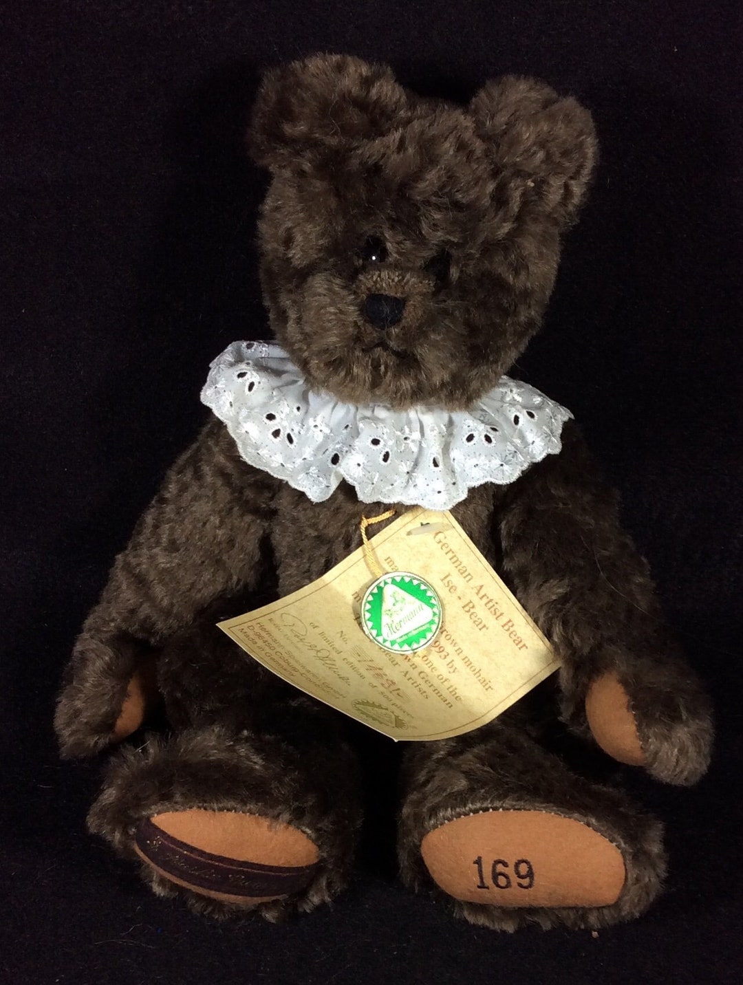German Artist Bear Ise Bear Designed by Heike Gumpp, 1993, #169 ...