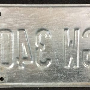 Ohio Metal License Plate, Red, Yellow, Blue, Automobile, Auto, Car ...