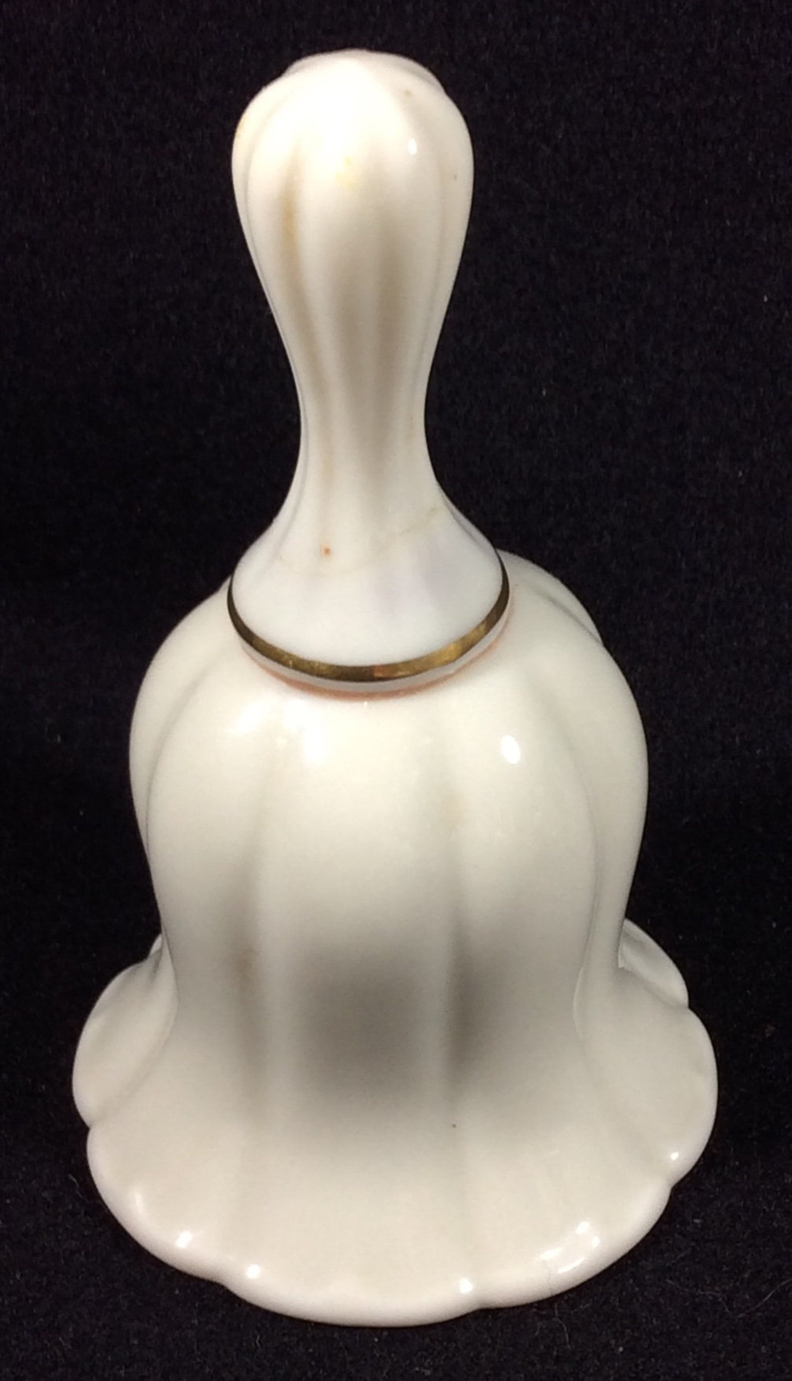 Beautiful Bell From Lenox, Made in the USA, Cream, Trimmed in Gold ...