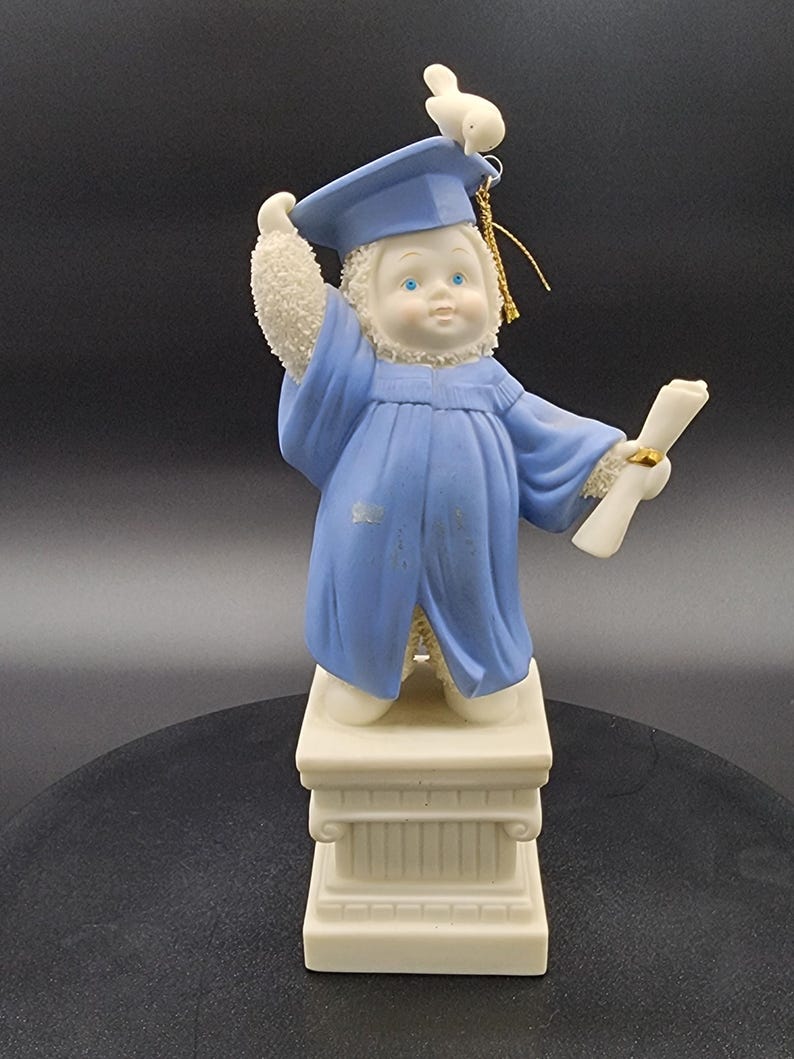 Snowbabies Time to Fly Porcelain Figurine, Department 56, Retired ...
