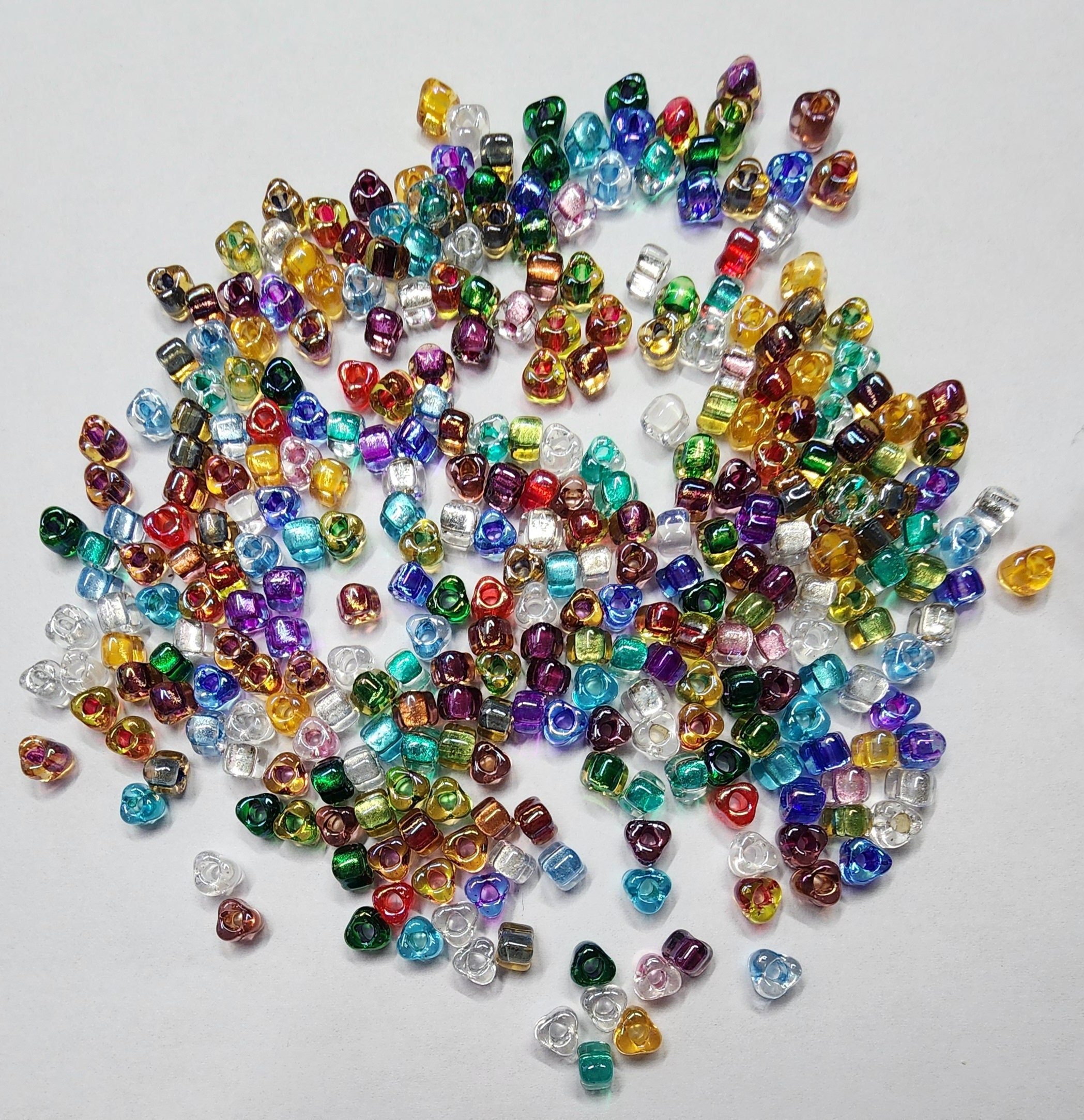 Miyuki #5 Triangle Beads in Many Colors and Quantities, FREE SHIPPING ...