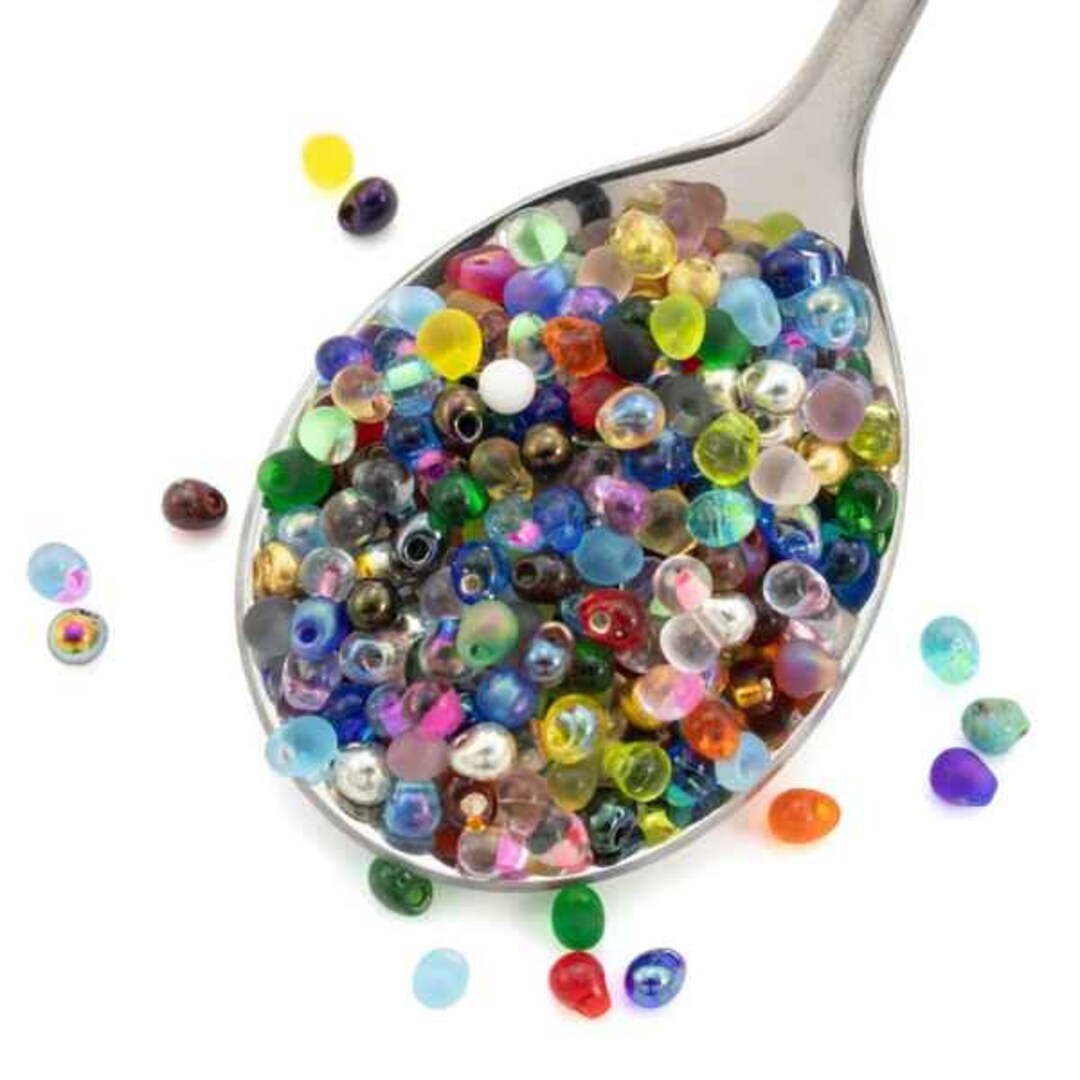 Miyuki 3.4mm Drop Seed Beads, Multiple Choices of Colors and Grams ...