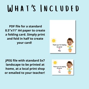 Thank You Card for Childcare Teachers, ECE Appreciation Card, Childcare ...