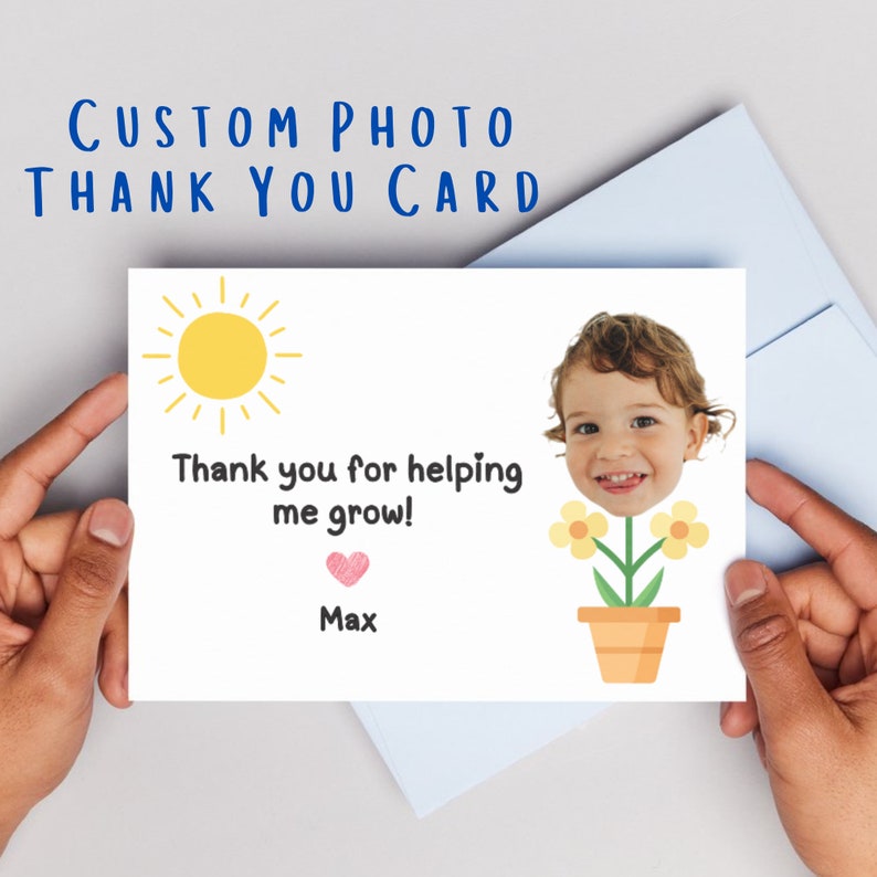 Thank You Card for Childcare Teachers, ECE Appreciation Card, Childcare ...