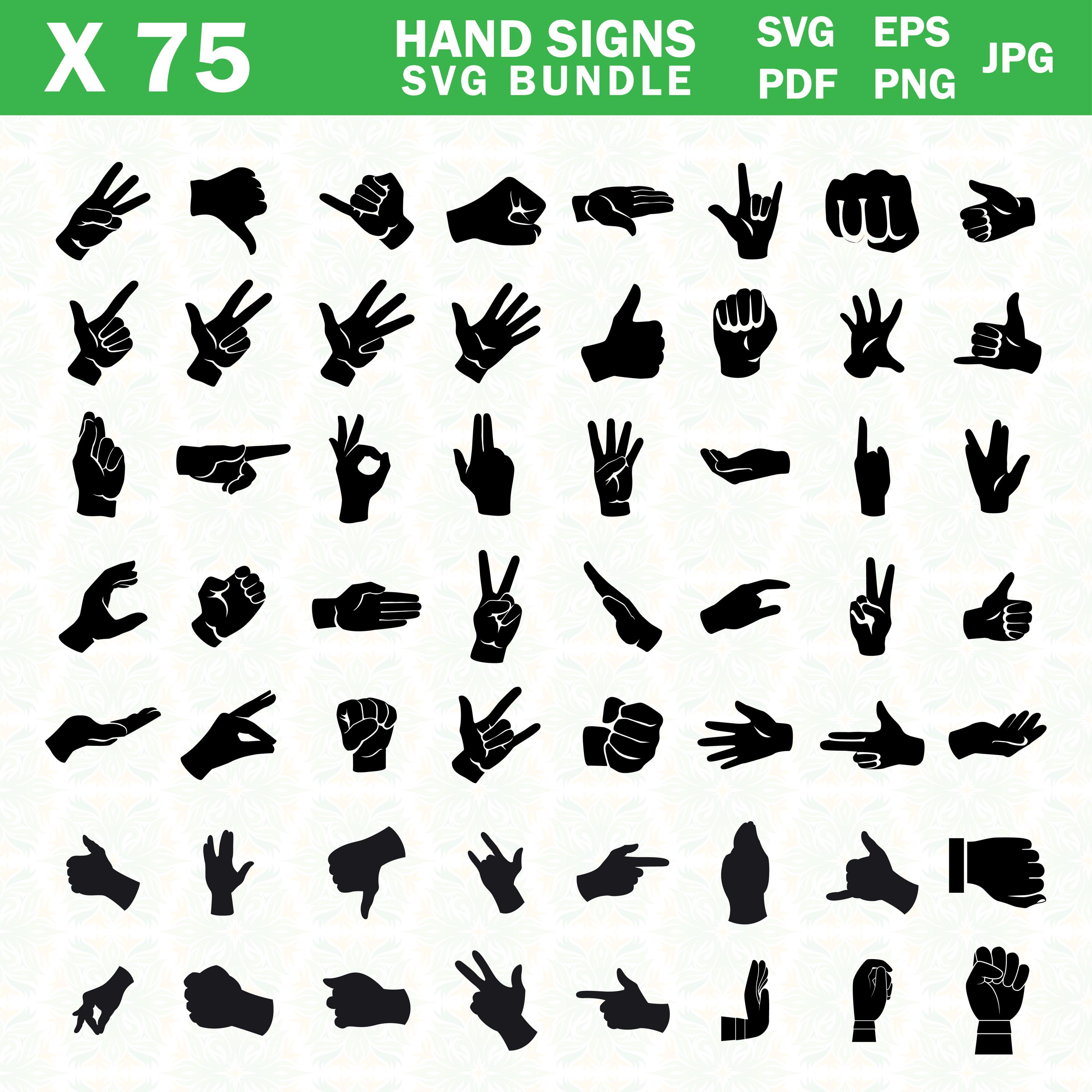 Hand Sign Svg, Hand Svg Clipart, Hand PNG, Hand Images, Winning Hand ...