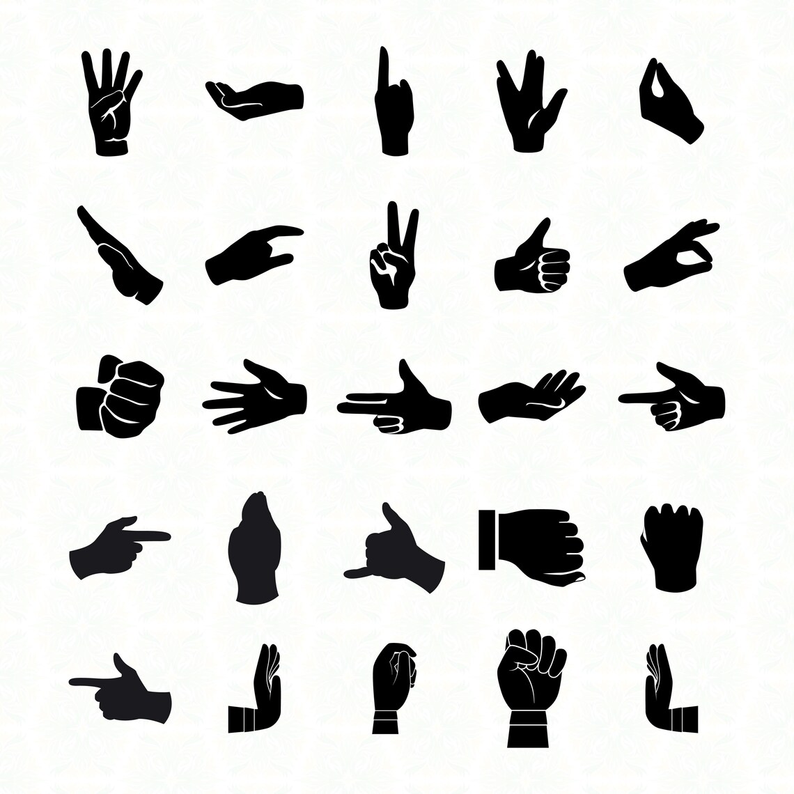 Hand Sign Svg, Hand Svg Clipart, Hand PNG, Hand Images, Winning Hand ...