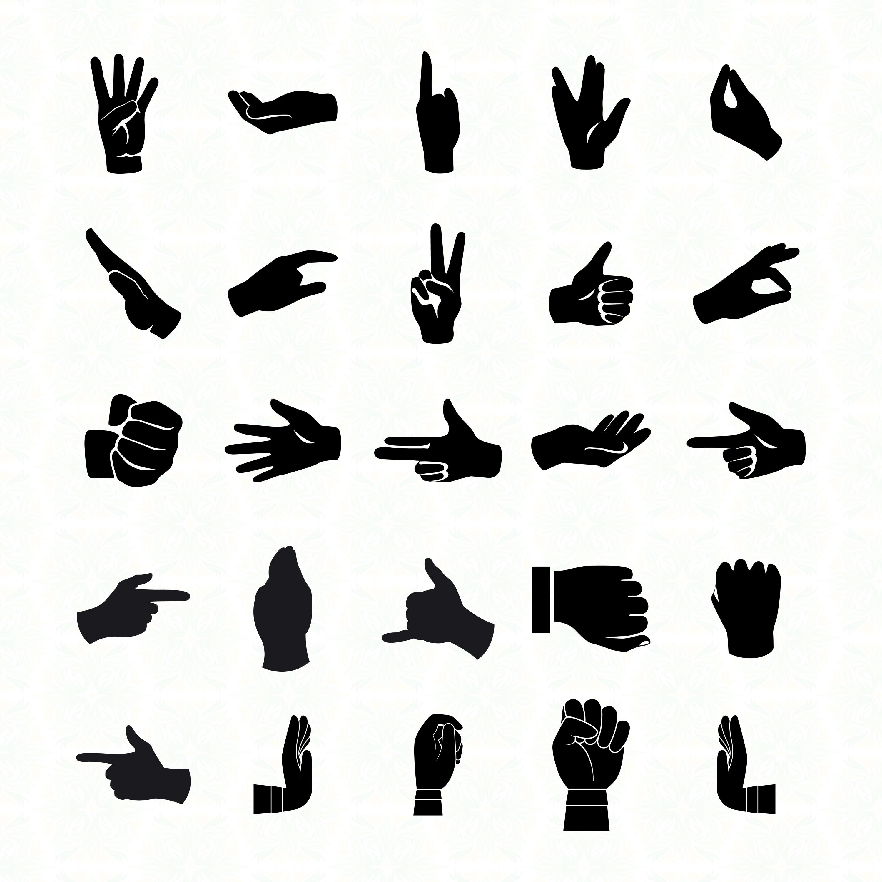 Hand Sign Svg, Hand Svg Clipart, Hand PNG, Hand Images, Winning Hand ...