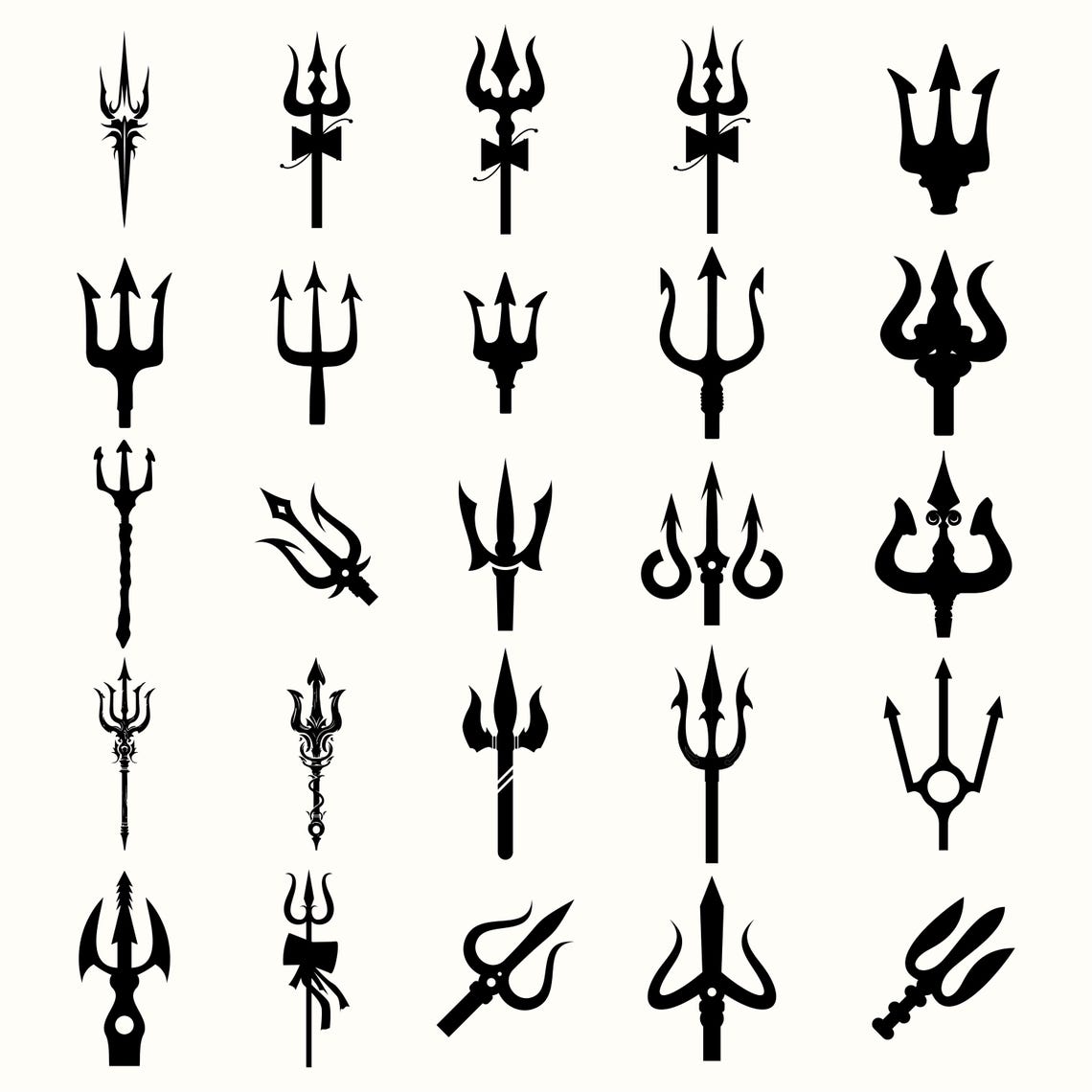 Best Trident Svg Bundles, Trident Svg Art, Trident Clipart, Trident PNG ...