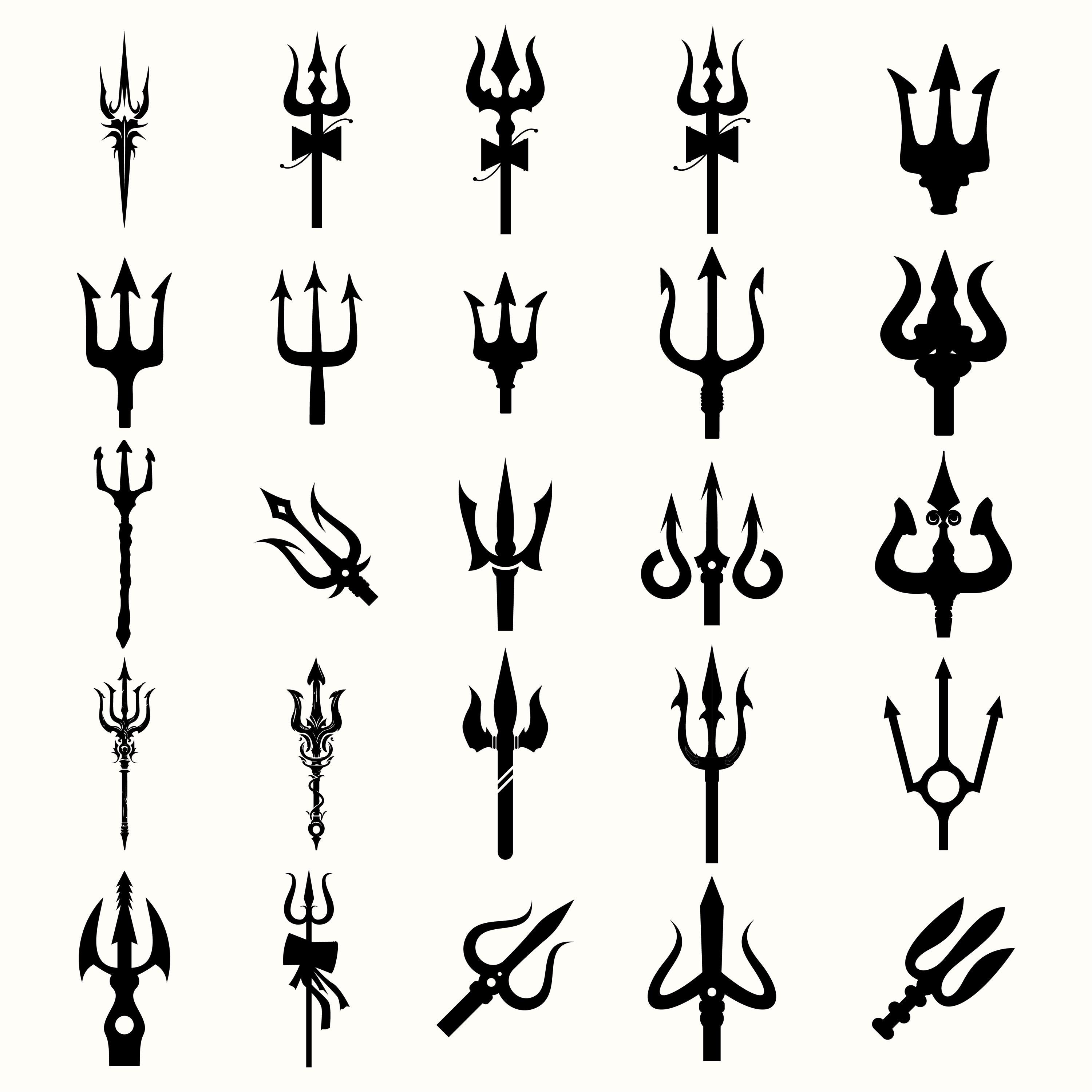 Best Trident Svg Bundles, Trident Svg Art, Trident Clipart, Trident PNG ...