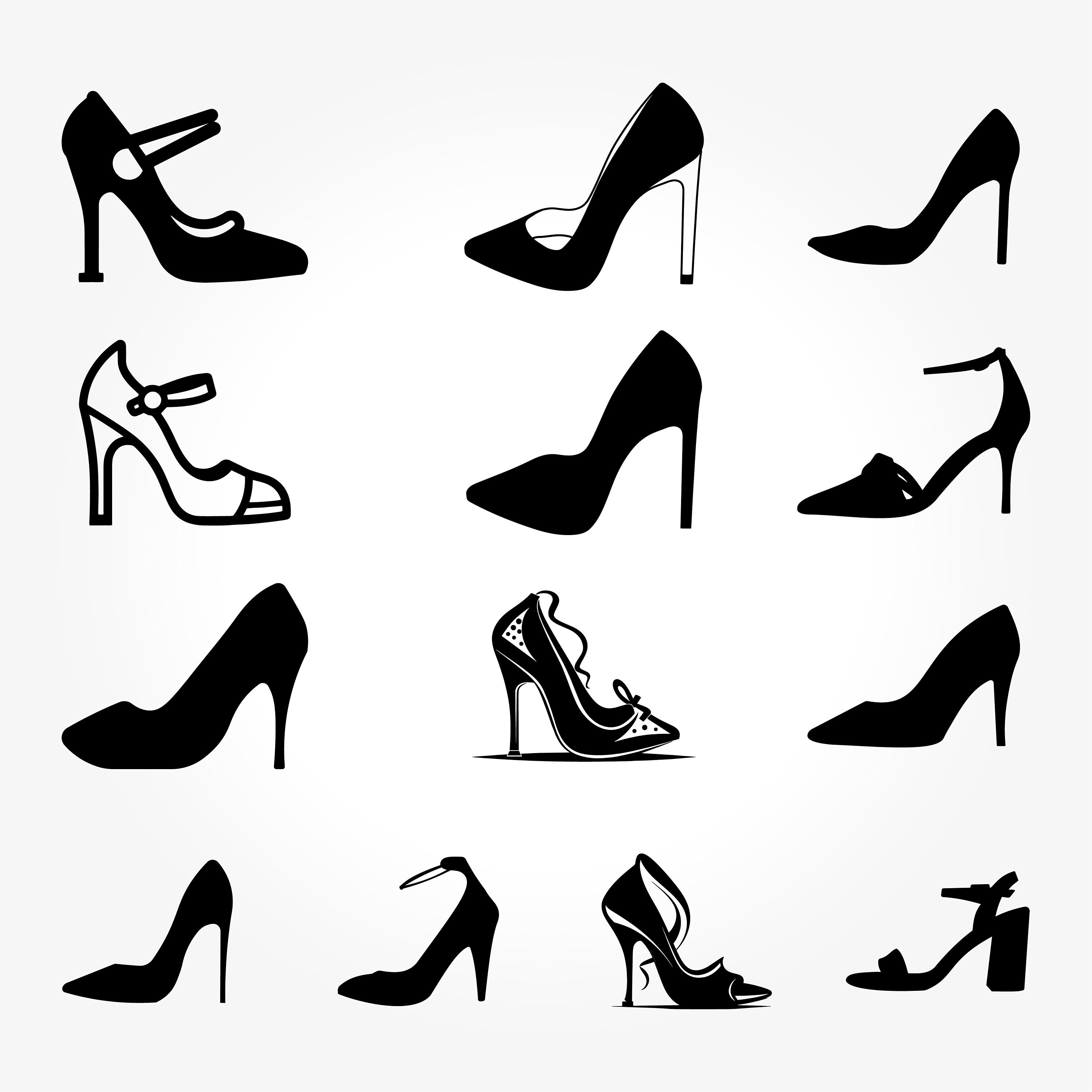 Girls High Heels Svg Bundles, Heels Svg Bundles, Women Heels Svg, Heels ...