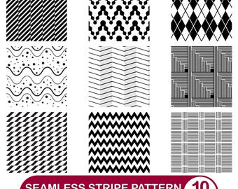 Cute Stripe Pattern Svg, Pattern Svg, Seamless Svg Bundles, Cloth ...
