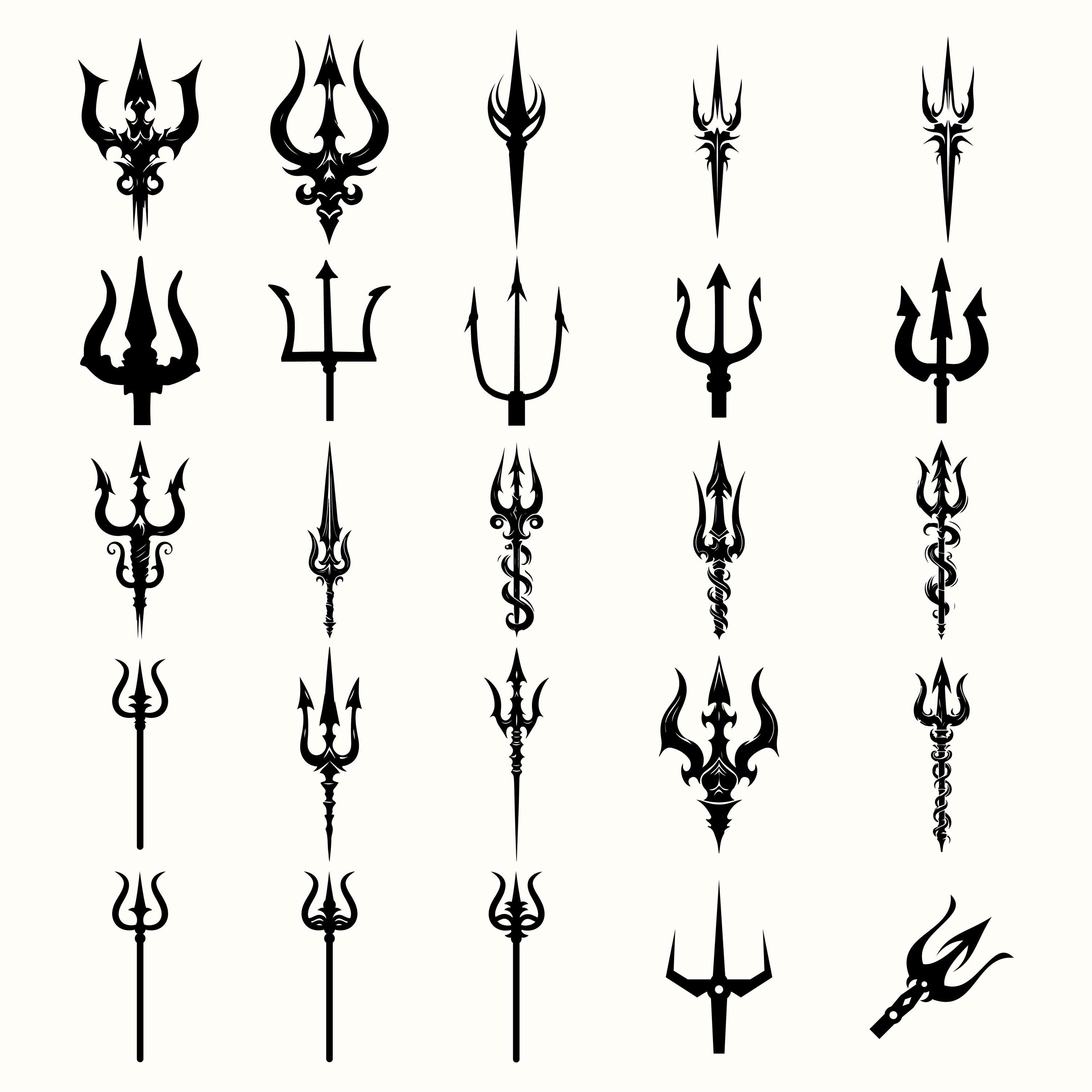 Best Trident Svg Bundles, Trident Svg Art, Trident Clipart, Trident PNG ...