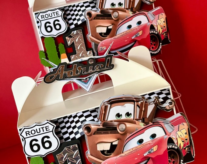 Cars Candy Boxes - Etsy