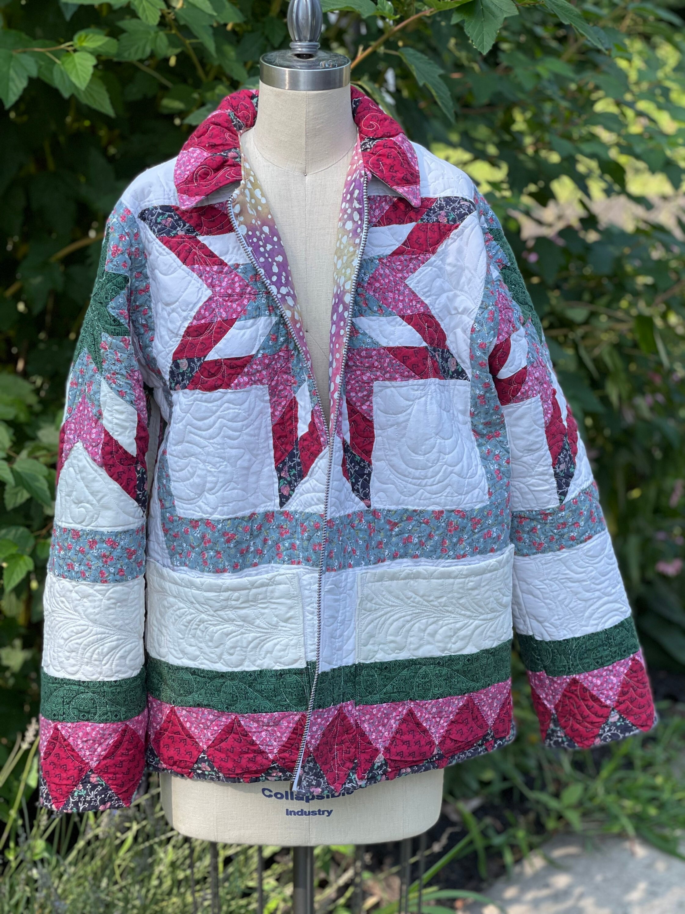 Quilted Vintage Star Chore Jacket - Etsy