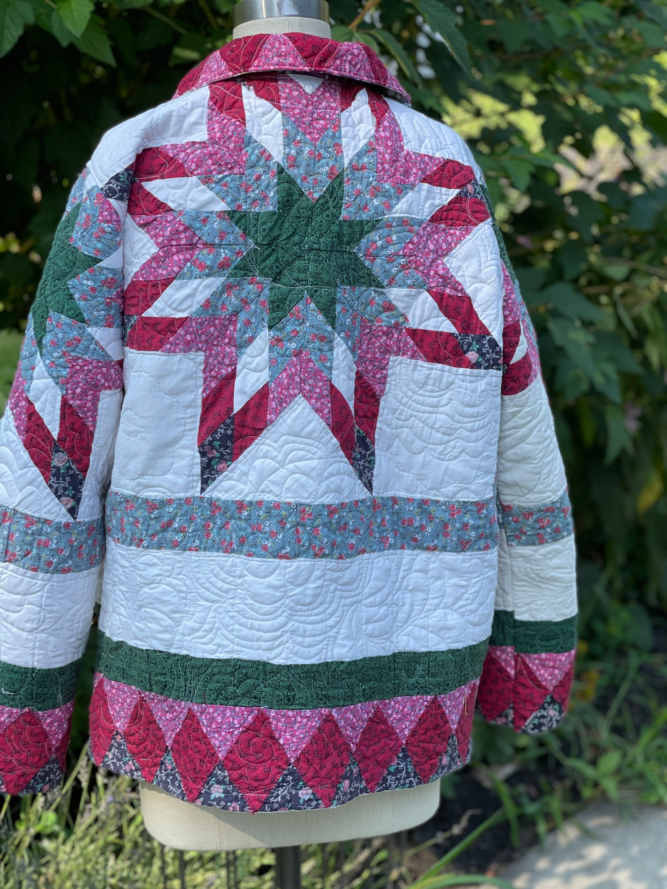 Quilted Vintage Star Chore Jacket - Etsy