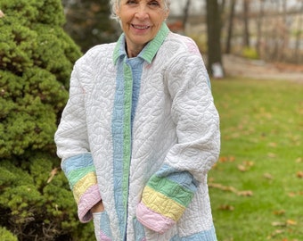 Jacket Made From a Quilt - Etsy