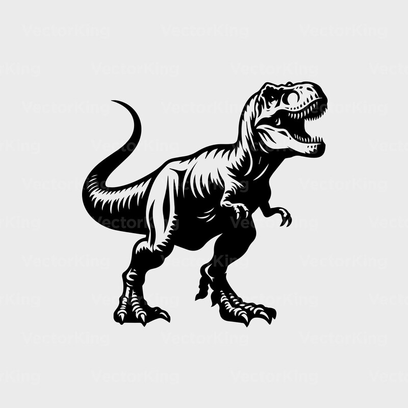 T Rex Stencil - Etsy